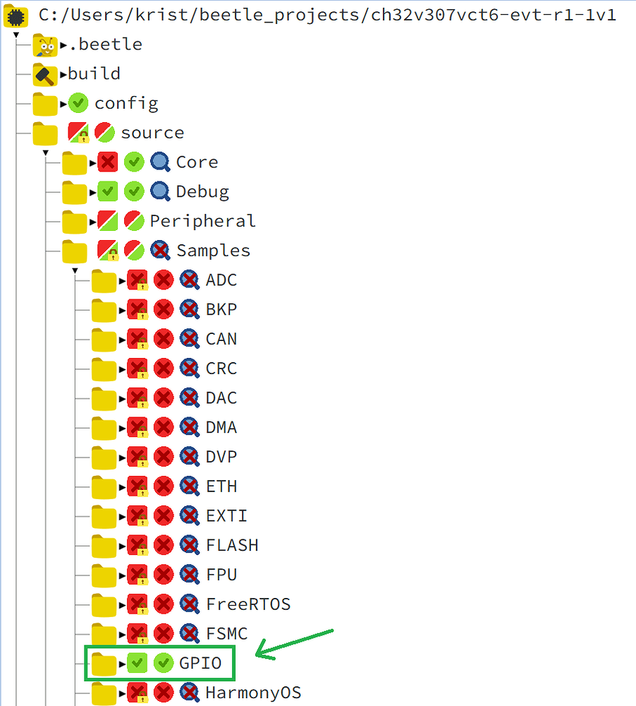 CH32V307V-EVT-R1 Eth Sample - Embeetle